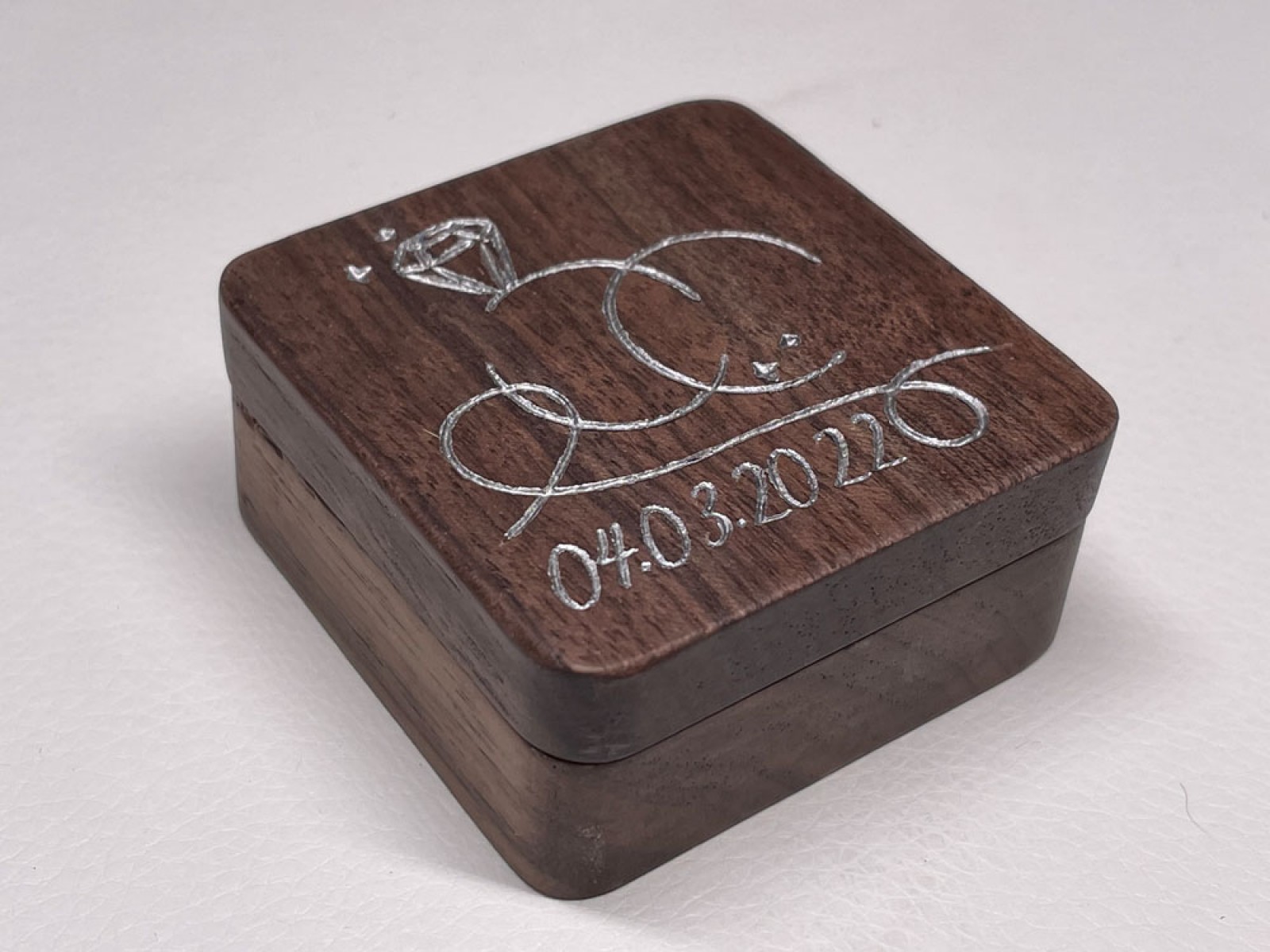 Design Your Own Walnut Ring Box