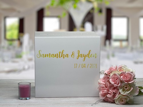 Wedding | Modern Wishing Well - personalised acrylic or wooden