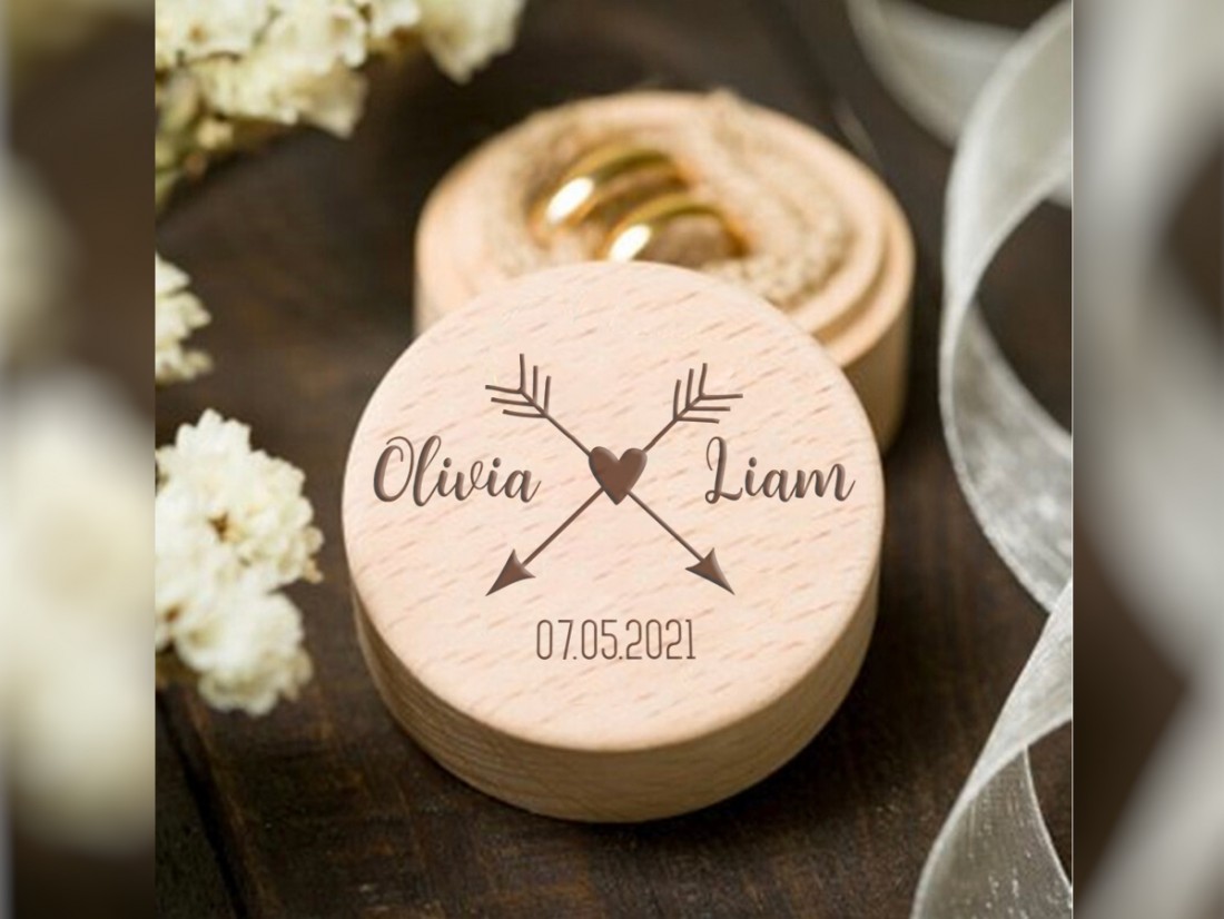 Personalised Ring Box