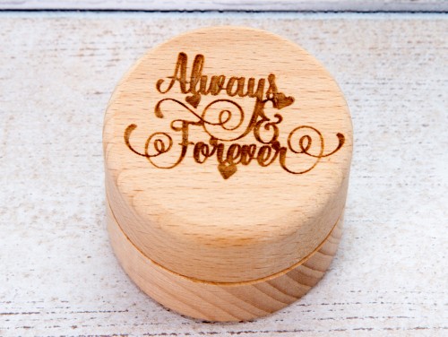 Wedding | Ring Boxes - personalised engraved wooden